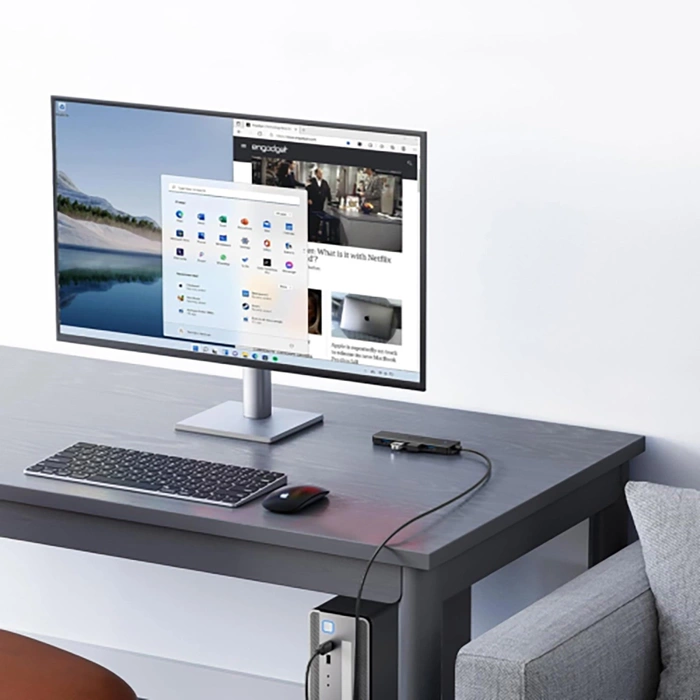 HUB Ugreen CM219 35574 with 4 USB-A 3.0 ports and USB-A 3.0 cable 1m ...