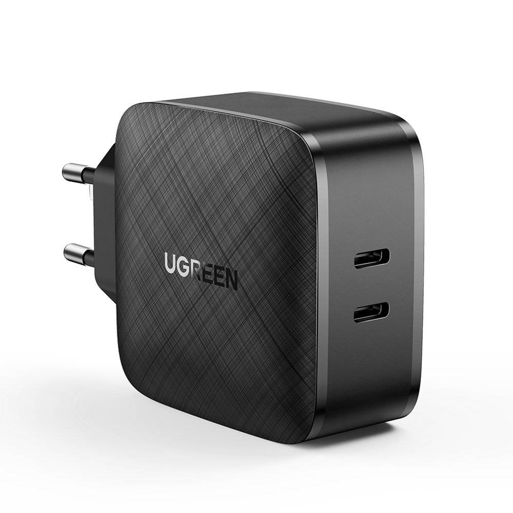 Ugreen charger 2x USB Type C 66W Power Delivery 3.0 Quick Charge 4.0 ...