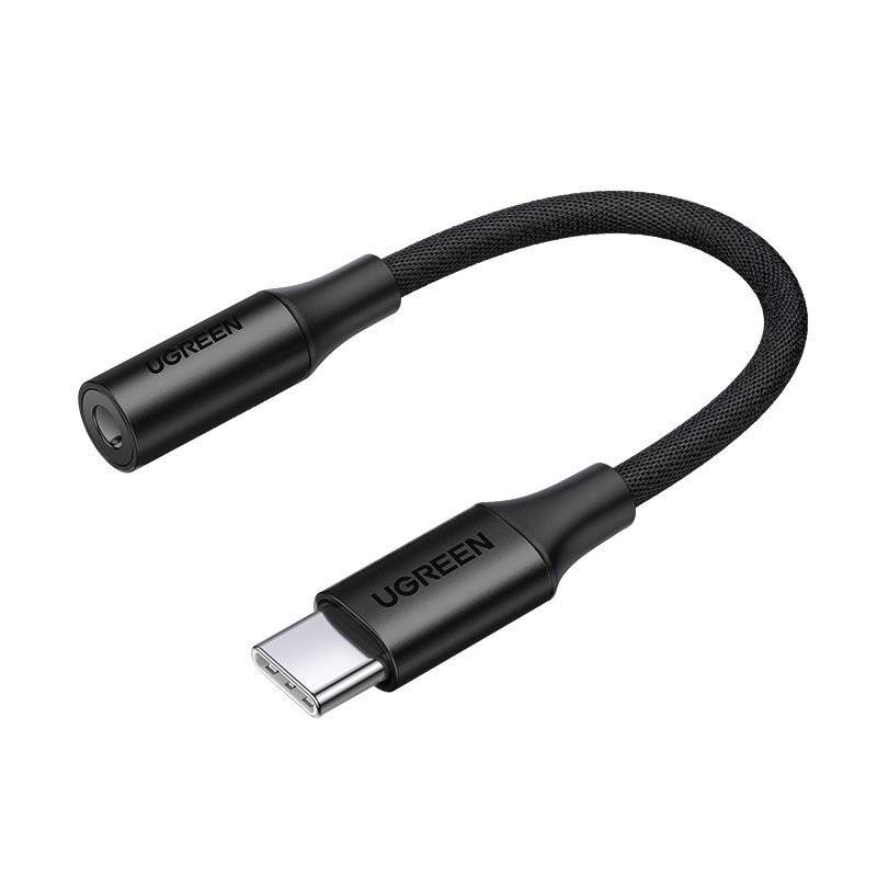 Ugreen headphone adapter with 3.5 mm mini jack to USB Type C 10 cm ...