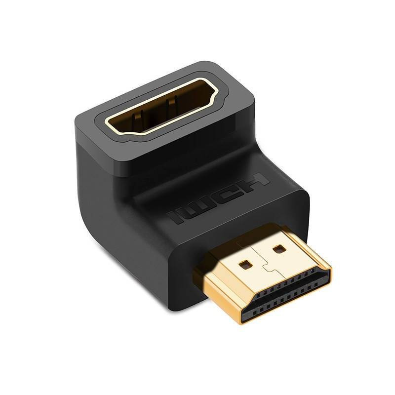 Adapter Kątowy UGREEN HDMI HD112 4K Dolny Czarny w Sklepie Ugreen.pl