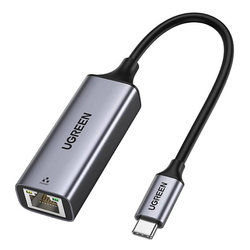 Ugreen external network adapter RJ45 - USB Type C (1000 Mbps / 1 Gbps ...