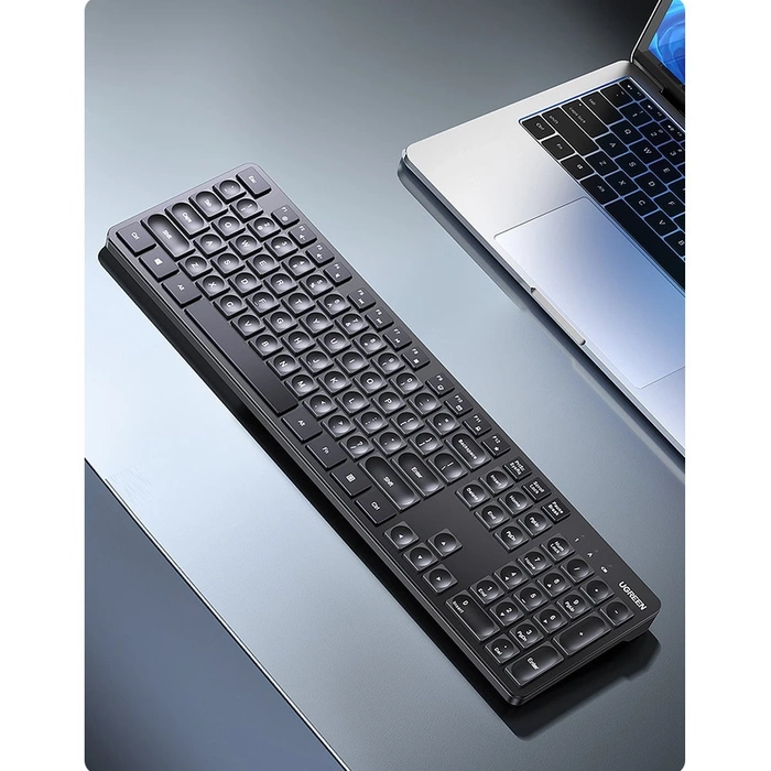 Ugreen KU004 2.4GHz wireless keyboard - black Shop Ugreen.pl